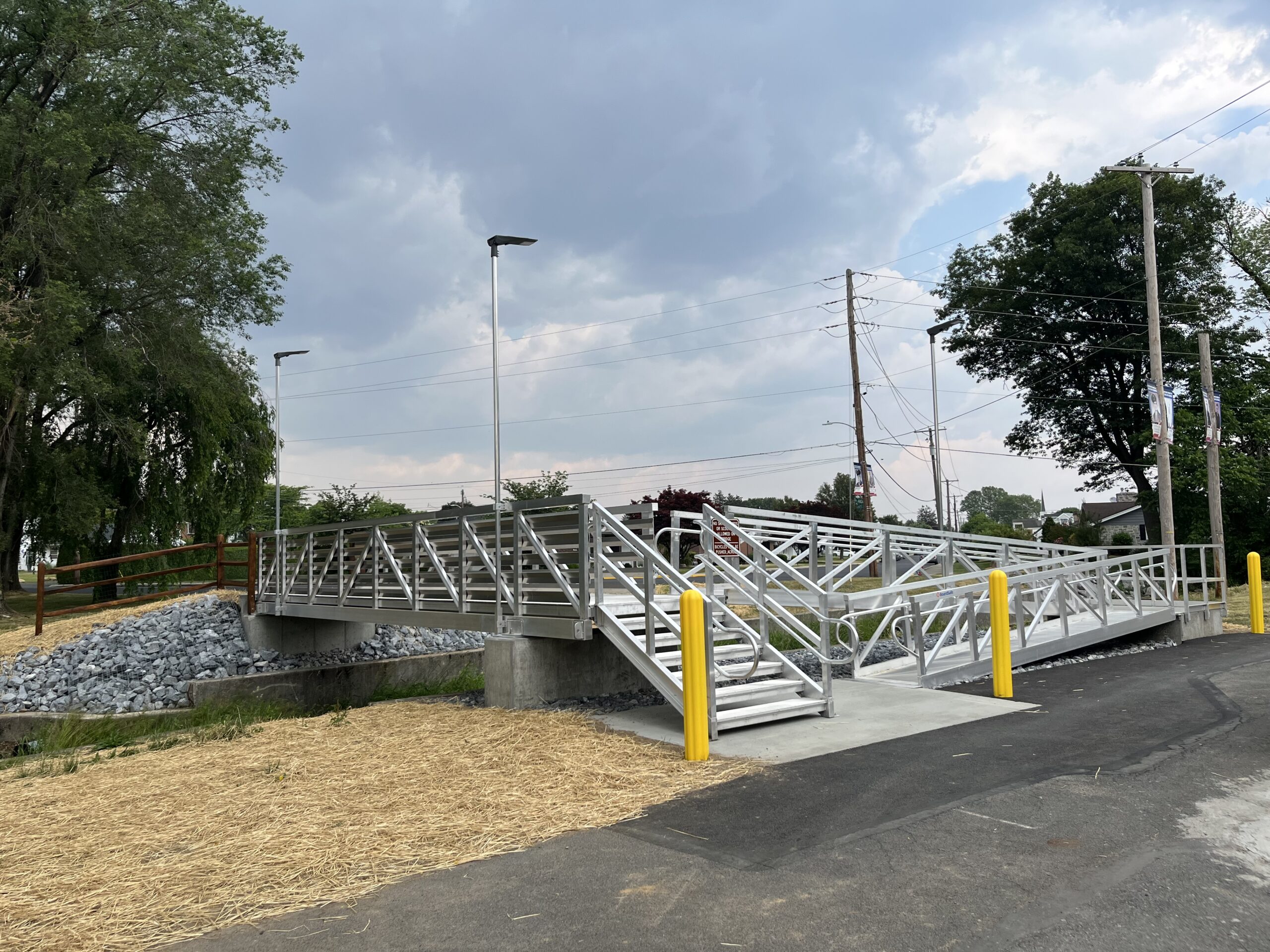 Replacement of the Pedestrian Bridge and Bandshell at Fleetwood Park ...