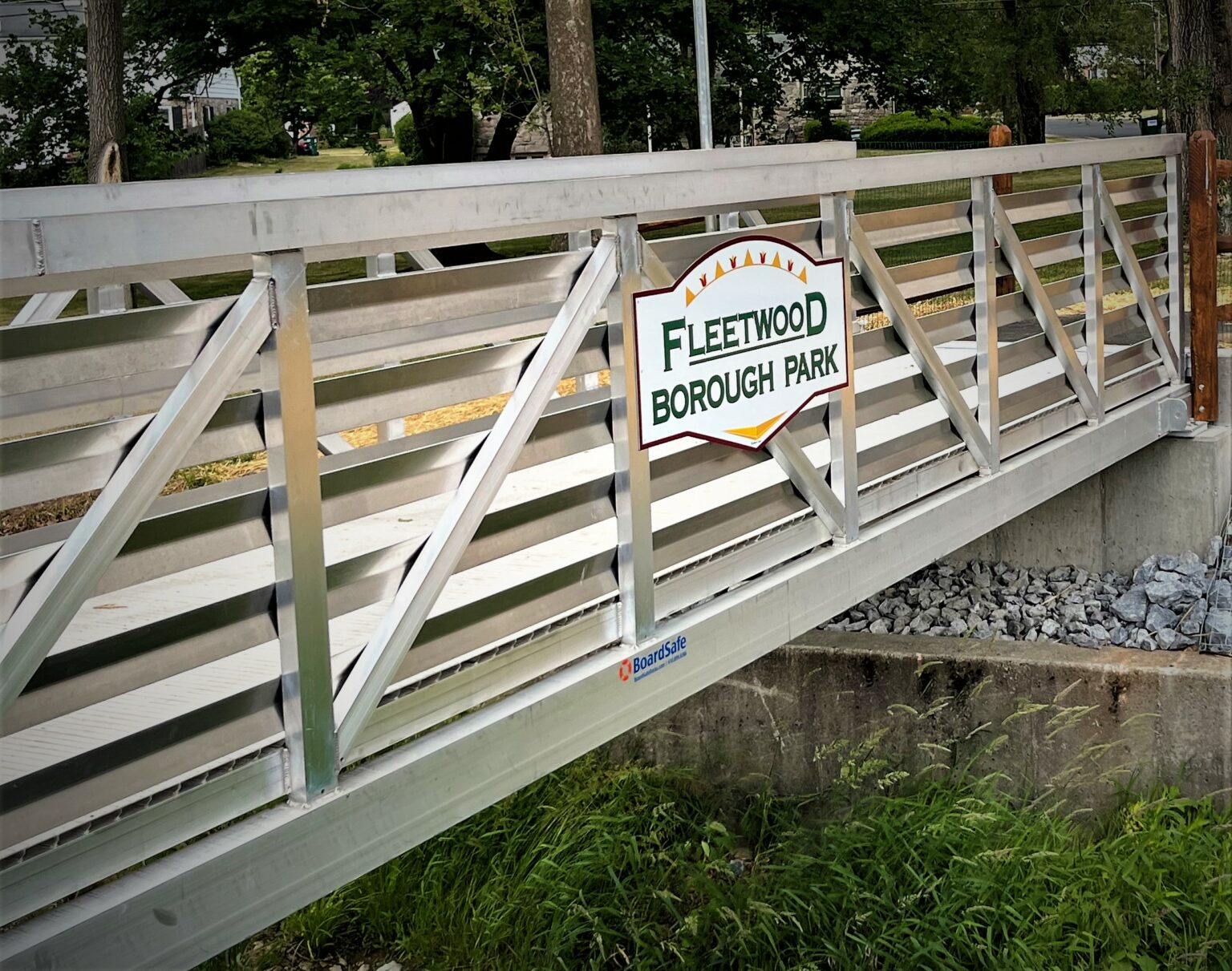 Replacement of the Pedestrian Bridge and Bandshell at Fleetwood Park ...